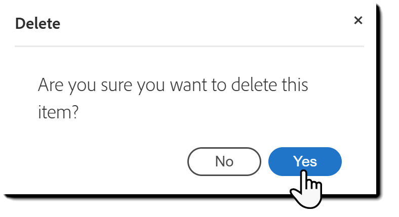 Delete a Message Template